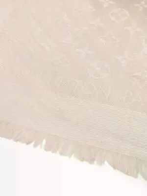 LOUIS VUITTON 2017 Monogram Scarf - Neutrals