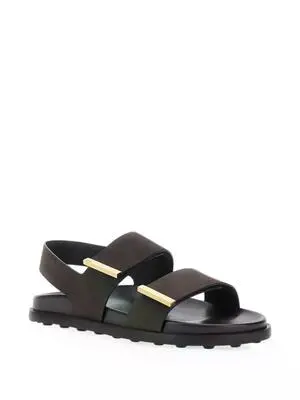 TOD'S Touch-strap Suede Sandals
