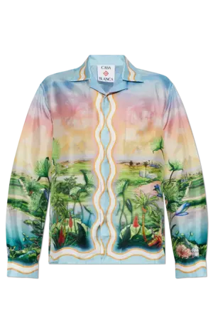 Casablanca Silk Printed Shirt - Multicolour