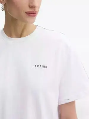LA MANIA Crew-neck Cotton T-shirt