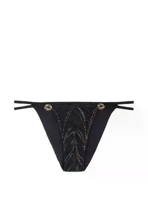 AUBADE My Desire Embroidered Briefs - Black
