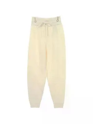 Hermès 2010s Drawstring Knitted Track Pants