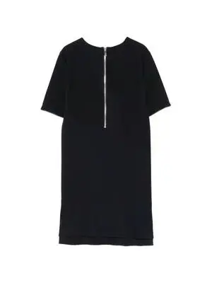 Ba&sh Ilona Ruffle-hem Short-sleeve Mini Dress