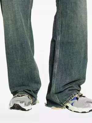 Balenciaga Distressed Wide-leg Jeans