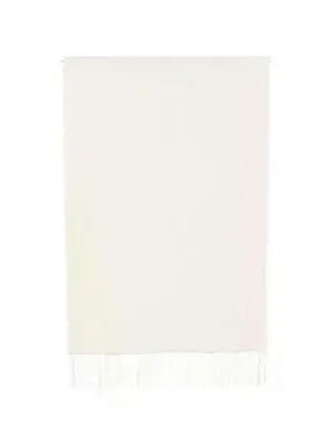 C.T.PLAGE Fringed Cashmere Scarf