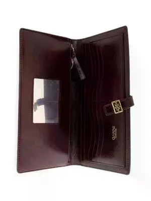 GANNI Logo-plaque Wallet
