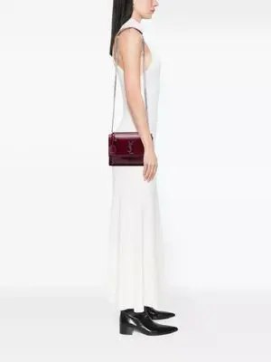 Saint Laurent 2017 Medium Calfskin Monogram Sunset Crossbody Bag