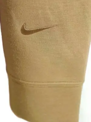 Nike Logo-embroidered Hoodie - Neutrals