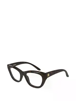 Balenciaga Tortoiseshell-effect Cat-eye Glasses