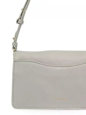 COCCINELLE Logo-embossed Leather Shoulder Bag
