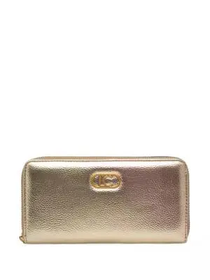 Lola Casademunt Logo-plaque Zip-around Wallet - Gold