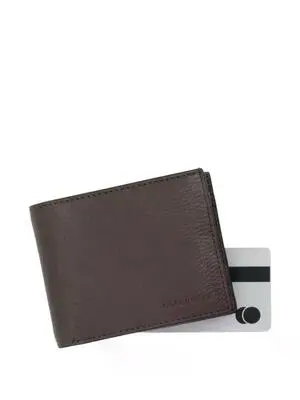 COCCINELLE Logo-debossed Grained Leather Wallet - Brown