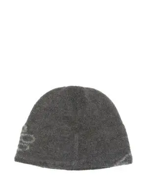HIKING PATROL Graphic-knit Beanie Hat - Grey
