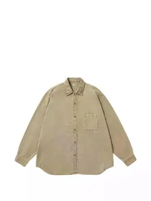A.PRESSE Button-down Chest-pocket Shirt