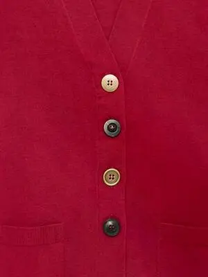 Malìparmi V-neck Cardigan - Red