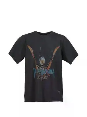 JUN/NAKAYAMA Graphic-print Washed T-shirt