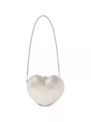 JUDITH LEIBER L'amour Petit Coeur Clutch Bag