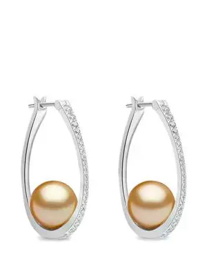 Yoko London White Gold Earrings