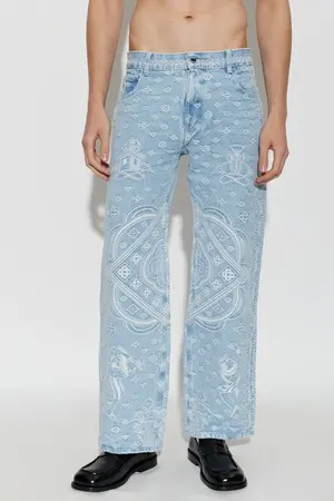 Casablanca Patterned Jeans
