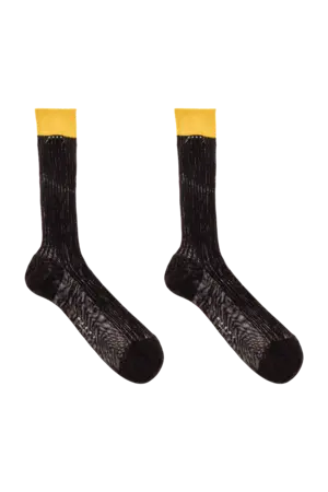 Marni Ribbed Cotton Socks