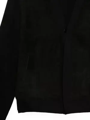 TOM FORD Suede Front Merino Cardigan