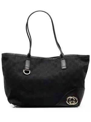 Gucci 2000-2015 Gg Canvas New Britt Tote Bag