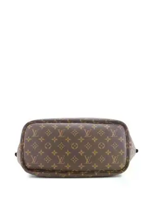 LOUIS VUITTON Neverfull Inside Out Monogram Canvas And Leather Mm Tote Bag - Black