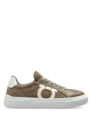 FERRAGAMO Thor 3’ Sneakers - Brown