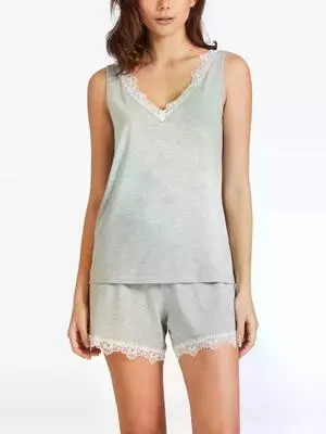 AUBADE Sweet Bliss Lace-trim Pyjama Top