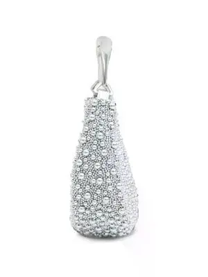 Simkhai Small Evelyn Beaded Crescent Tote Bag