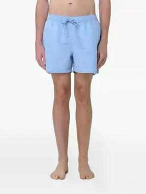 BROOKSFIELD Elasticated Drawstring Swim Shorts - Blue