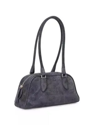 A.p.c. Small Paloma Suede Shoulder Bag - Grey