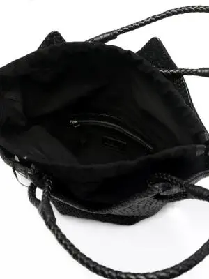 IBELIV Medium Trinity Woven-leather Tote Bag