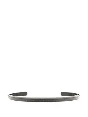 DANIEL WELLINGTON Classic Logo-engraved Cuff Bracelet - Grey