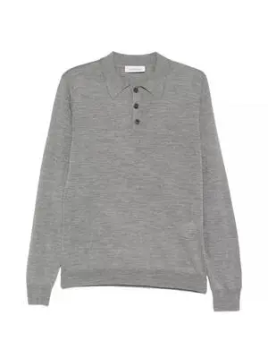 LANVIN Long-sleeve Polo Shirt