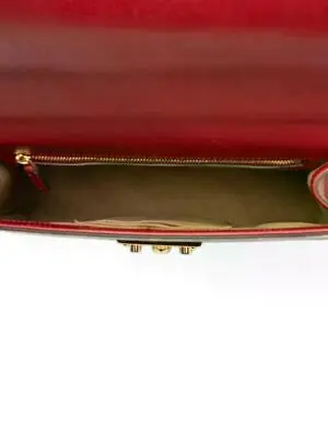Gucci 2000-2015 Medium Gg Supreme Tian Padlock Shoulder Bag