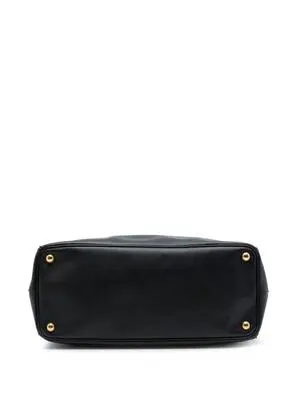 Prada 2010-2026 Large Saffiano Lux Galleria Double Zip Satchel