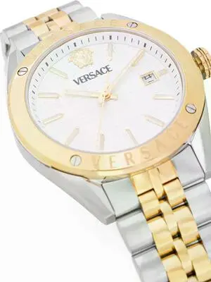 Versace Two-tone 41mm Watch - White