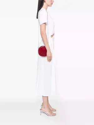 Miu Miu 2010-2016 Matelasse Nappa Round Crossbody Bag