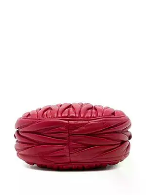 Miu Miu 2010-2016 Matelasse Nappa Round Crossbody Bag