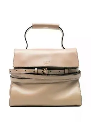Moschino Tie Me Regular Handbag - Neutrals