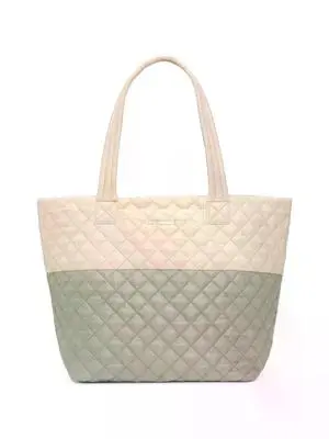 Mz Wallace Medium Buff Metro Tote Deluxe Tote Bag