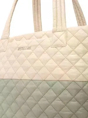 Mz Wallace Medium Buff Metro Tote Deluxe Tote Bag