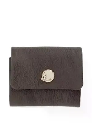 COCCINELLE C-me Softy Grainy Leather Wallet - Brown
