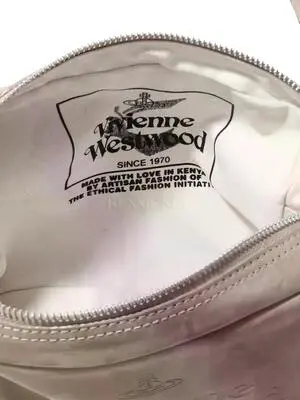 VIVIENNE WESTWOOD Logo-debossed Leather Tote Bag