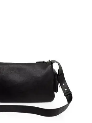 COCCINELLE Grainy Logo-print Shoulder Bag