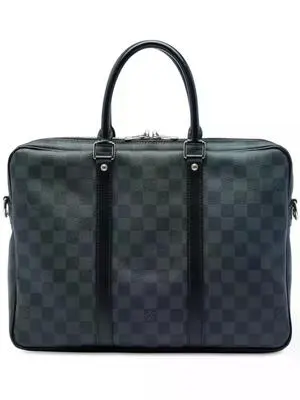 LOUIS VUITTON 2021-2026 Damier Graphite Porte Documents Voyage Pm Business Bag