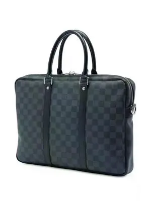LOUIS VUITTON 2021-2026 Damier Graphite Porte Documents Voyage Pm Business Bag