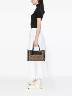 Gucci 2016-2026 Gg Canvas Trophy Tote Bag