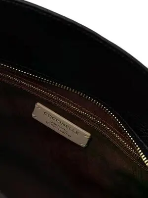 COCCINELLE Grained Leather Tote Bag